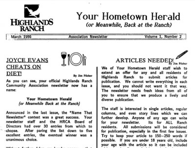 The Highlands Ranch Herald, Community Newspaper | Highlands Ranch ...