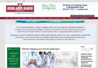 The Highlands Ranch Herald, Community Newspaper | Highlands Ranch ...